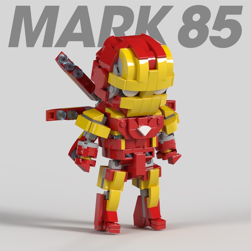 LEGO MOC IRONMAN-MARK85 by choi_dambaek | Rebrickable - Build with LEGO