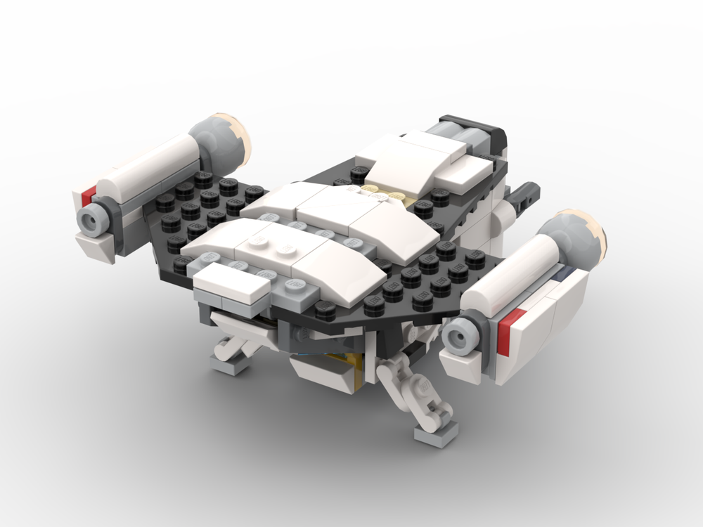 Lego Moc Razor Crest Unofficial Fan Design And 31134 Alternate Build