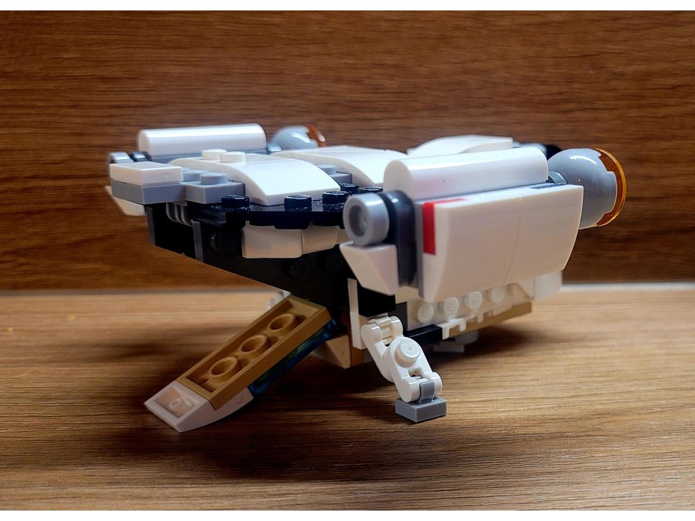 Lego Moc Razor Crest Unofficial Fan Design And 31134 Alternate Build
