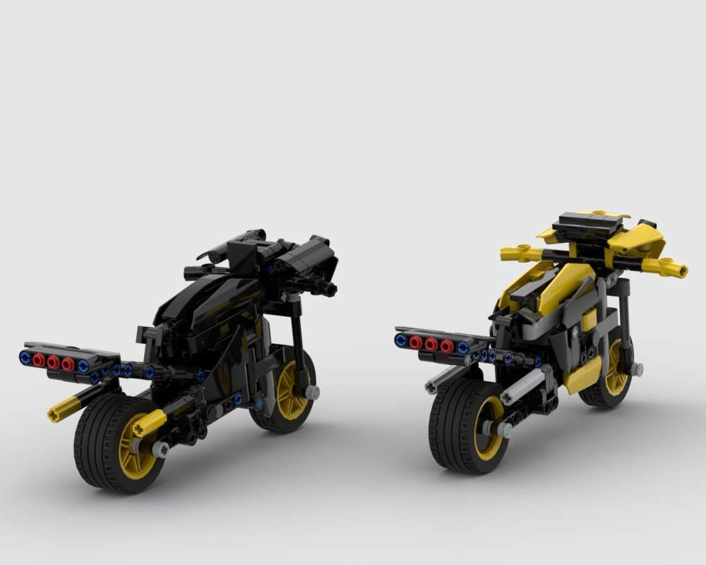 Lego Moc Motorbikes 42151 Alternative By Erikgs Rebrickable Build