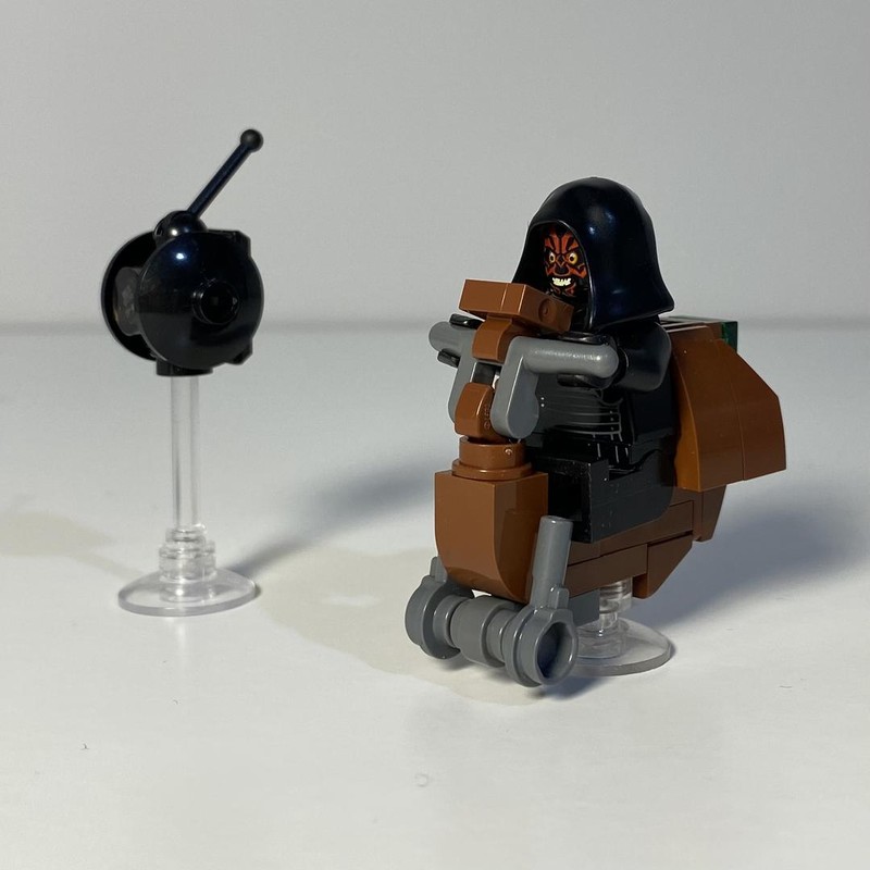 LEGO MOC Darth Maul's Bloodfin Speeder by bobbacatmocs | Rebrickable ...