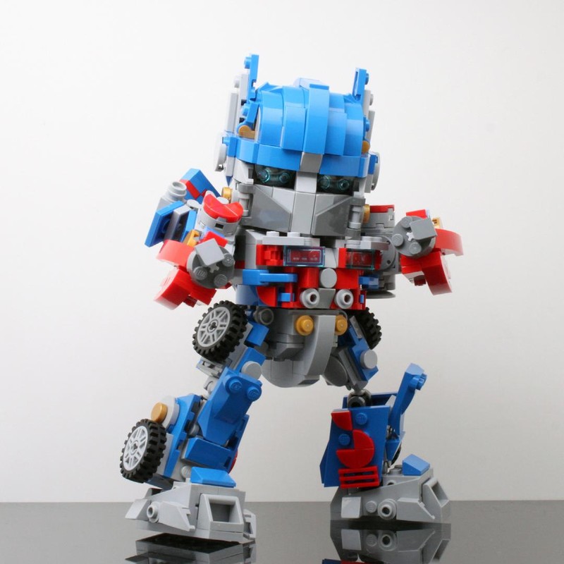 LEGO MOC OPTIMUS PRIME-TRANSFORMERS by choi_dambaek | Rebrickable ...