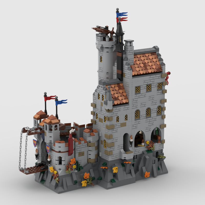 LEGO MOC Black Knights - Dragon Slayers' Castle by MidiBricks ...
