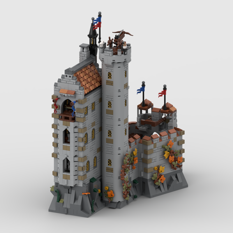 LEGO MOC Black Knights - Dragon Slayers' Castle by MidiBricks ...