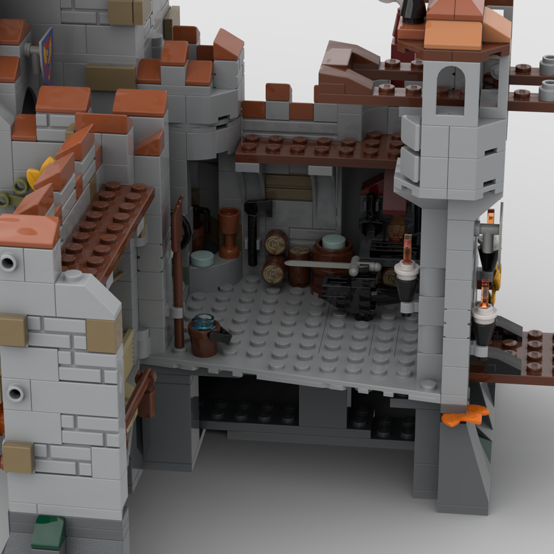 LEGO MOC Black Knights - Dragon Slayers' Castle by MidiBricks ...