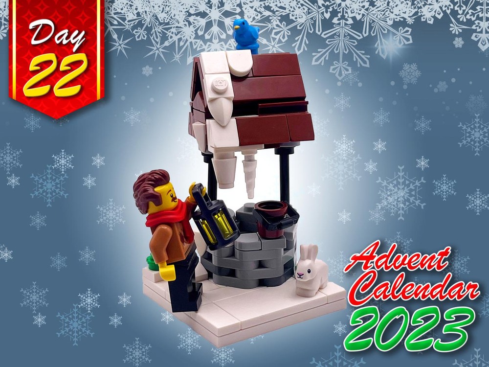 LEGO MOC Advent Calendar Day 22 - Frozen Well by IBrickedItUp ...