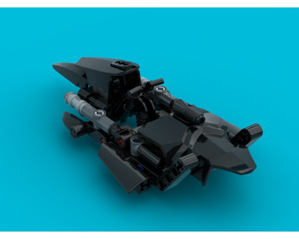 Lego Moc Raven Interceptor By Kredy Rebrickable Build With Lego