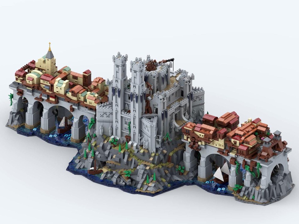 LEGO MOC Wyrm's Crossing (Baldurs Gate 3) by Arq | Rebrickable - Build ...