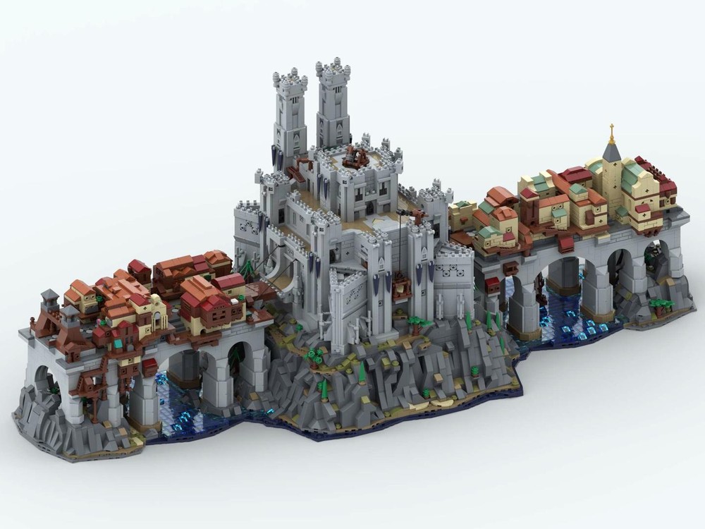 LEGO MOC Wyrm's Crossing (Baldurs Gate 3) by Arq | Rebrickable - Build ...