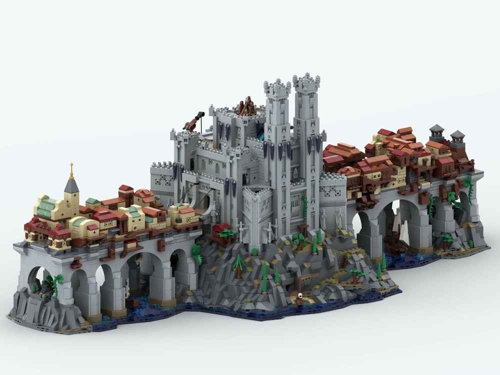 LEGO MOC Wyrm's Crossing (Baldurs Gate 3) by Arq | Rebrickable - Build ...