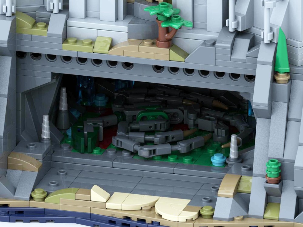 LEGO MOC Wyrm's Crossing (Baldurs Gate 3) by Arq | Rebrickable - Build ...