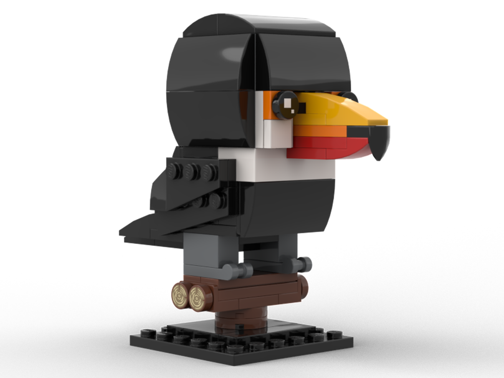 LEGO MOC Toco Toucan: Birdheadz by OrchardBuilds | Rebrickable - Build ...