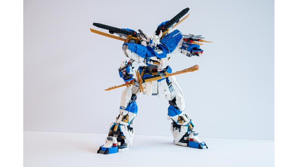LEGO MOC 71738 + 71785 Amazing Sengoku Hi-Nu Gundam by Ransom_Fern ...