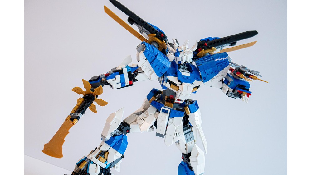 LEGO MOC-167286 71738 + 71785 Amazing Sengoku Hi-Nu Gundam by Ransom ...