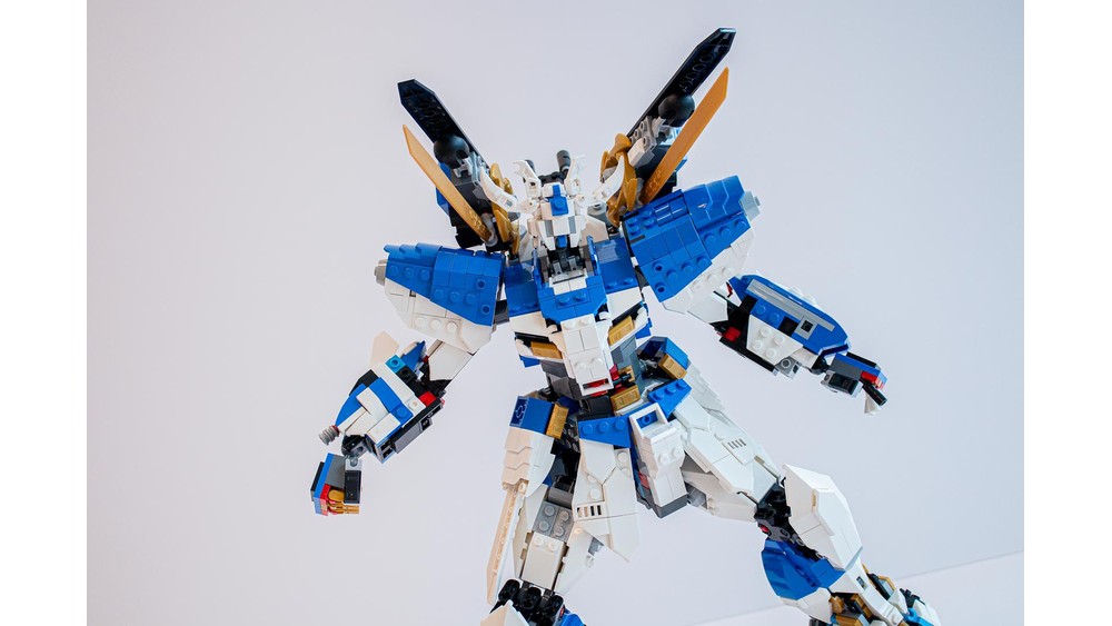 LEGO MOC-167286 71738 + 71785 Amazing Sengoku Hi-Nu Gundam by Ransom ...
