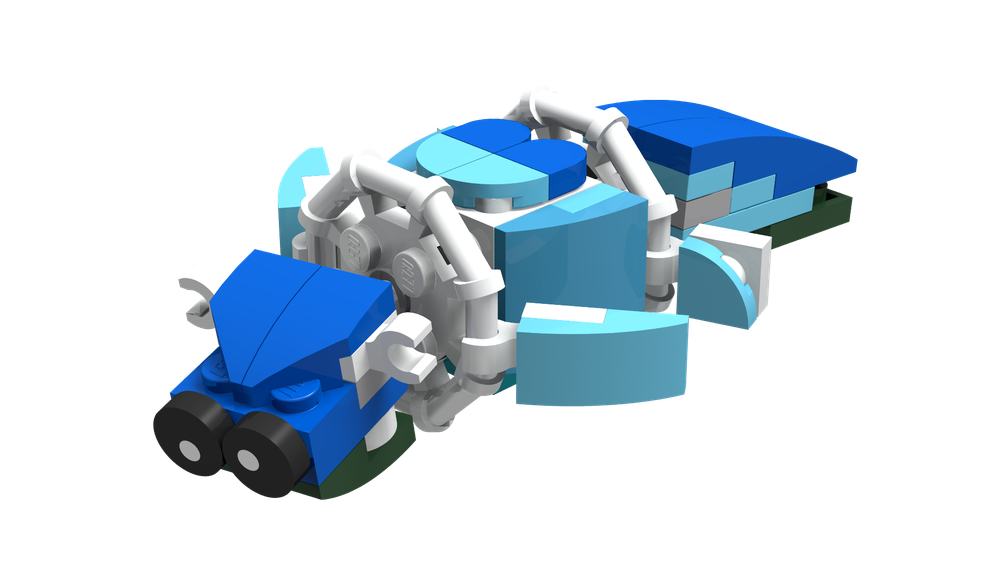 LEGO MOC Lilliputian Guardian: LEGO 31136 Alternate Build – Titanfin by ...