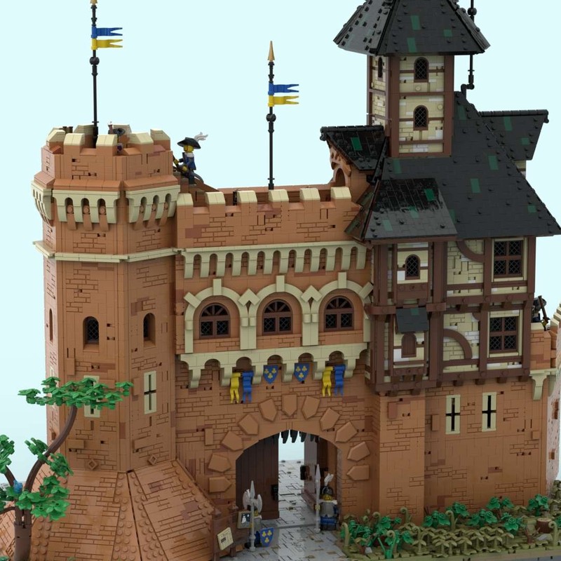 LEGO MOC City Gates by BennoBas | Rebrickable - Build with LEGO