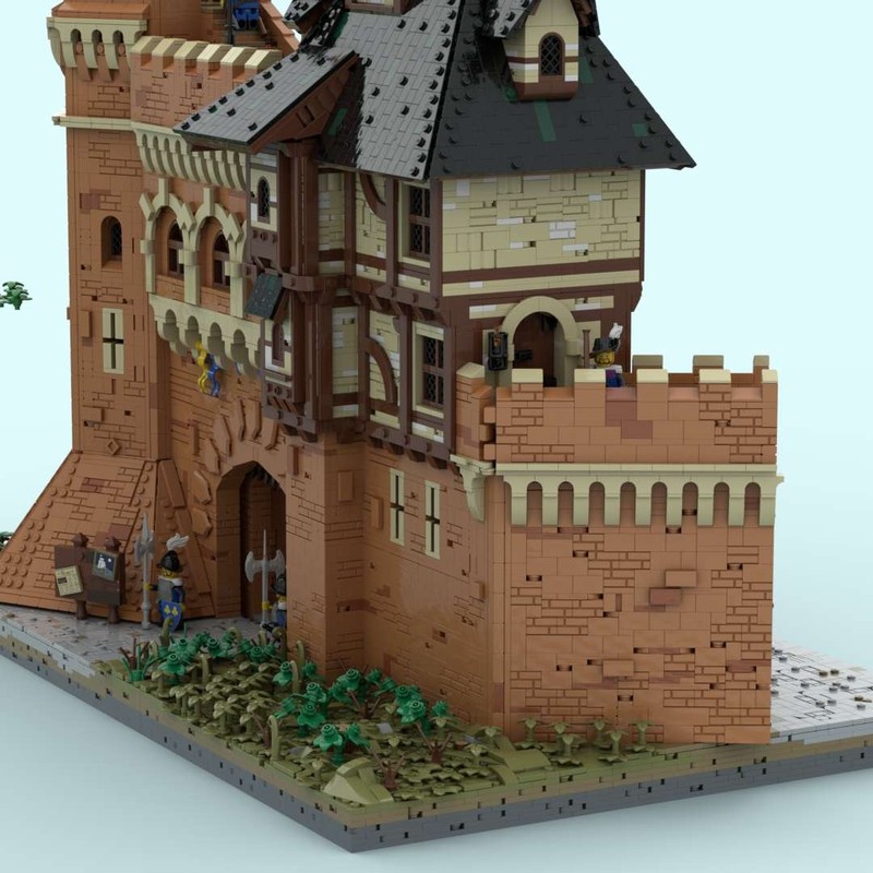LEGO MOC City Gates by BennoBas | Rebrickable - Build with LEGO