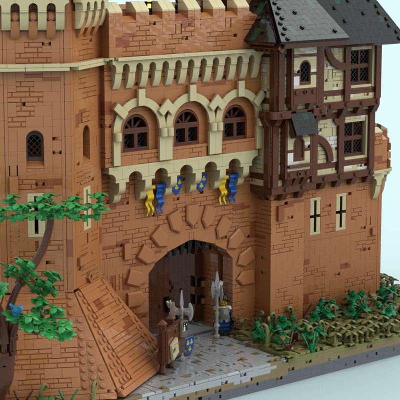 LEGO MOC City Gates by BennoBas | Rebrickable - Build with LEGO