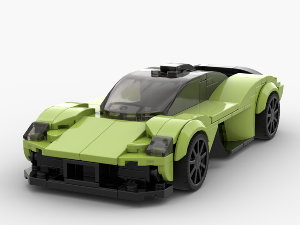 LEGO MOC 2021 Aston Martin Valkyrie by KineticKit | Rebrickable - Build ...