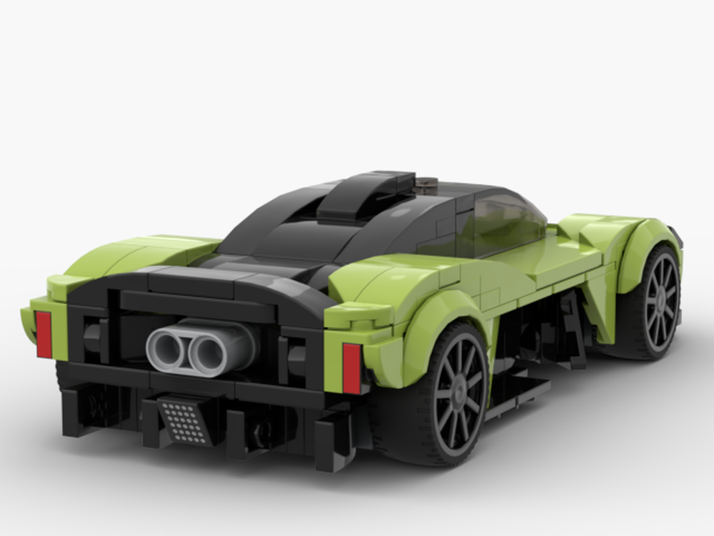 Lego Moc 2021 Aston Martin Valkyrie By Kinetickit Rebrickable Build