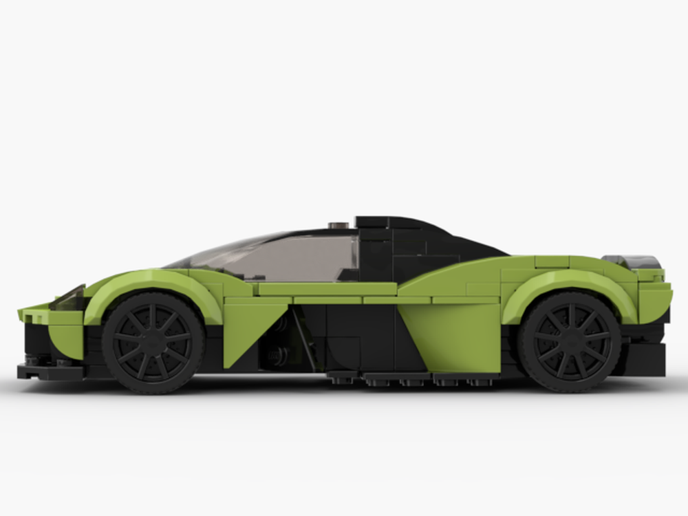 Lego Moc 2021 Aston Martin Valkyrie By Kinetickit Rebrickable Build