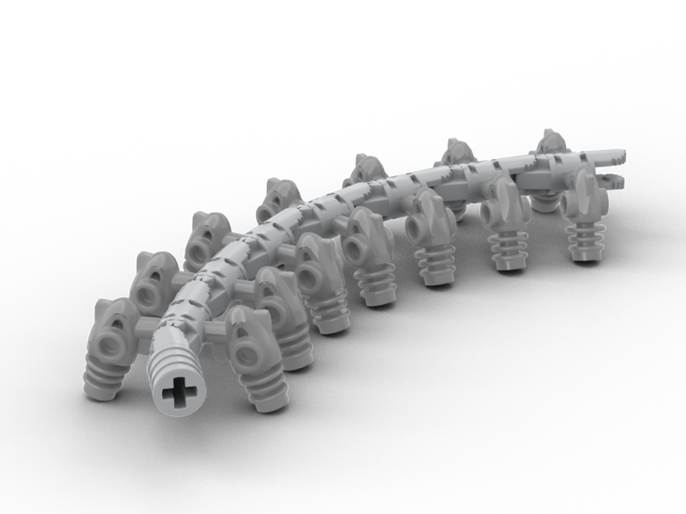 LEGO MOC Aysheaia pedunculata by OrchardBuilds | Rebrickable - Build ...