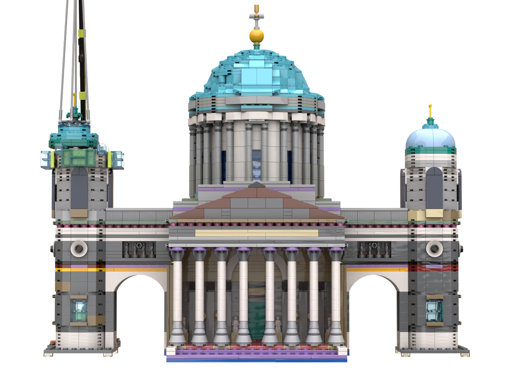 Lego Moc Bazilikaesztergom By Cvi Rebrickable Build With Lego