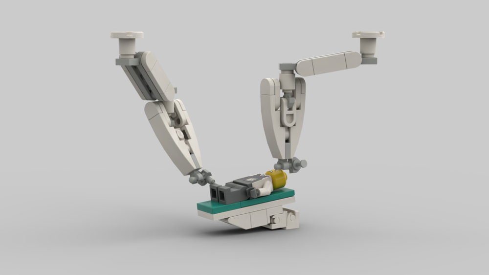 LEGO MOC Surgery Robot by Futurism_Lego | Rebrickable - Build with LEGO