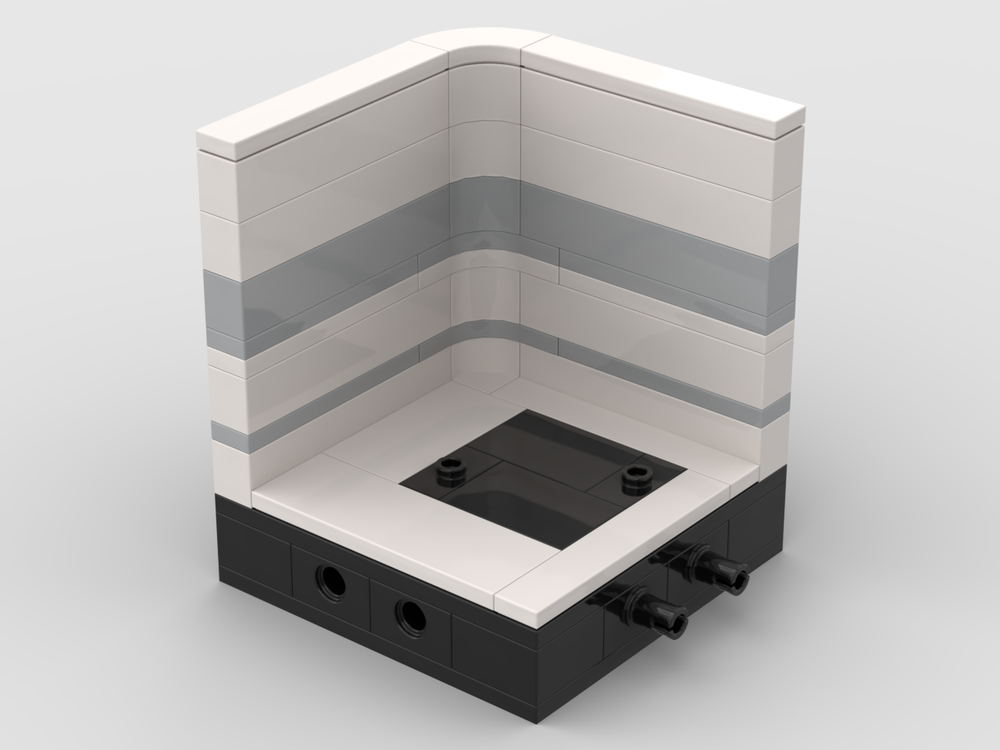 LEGO MOC Kamino Hallway Corner by 8401brickz | Rebrickable - Build with ...