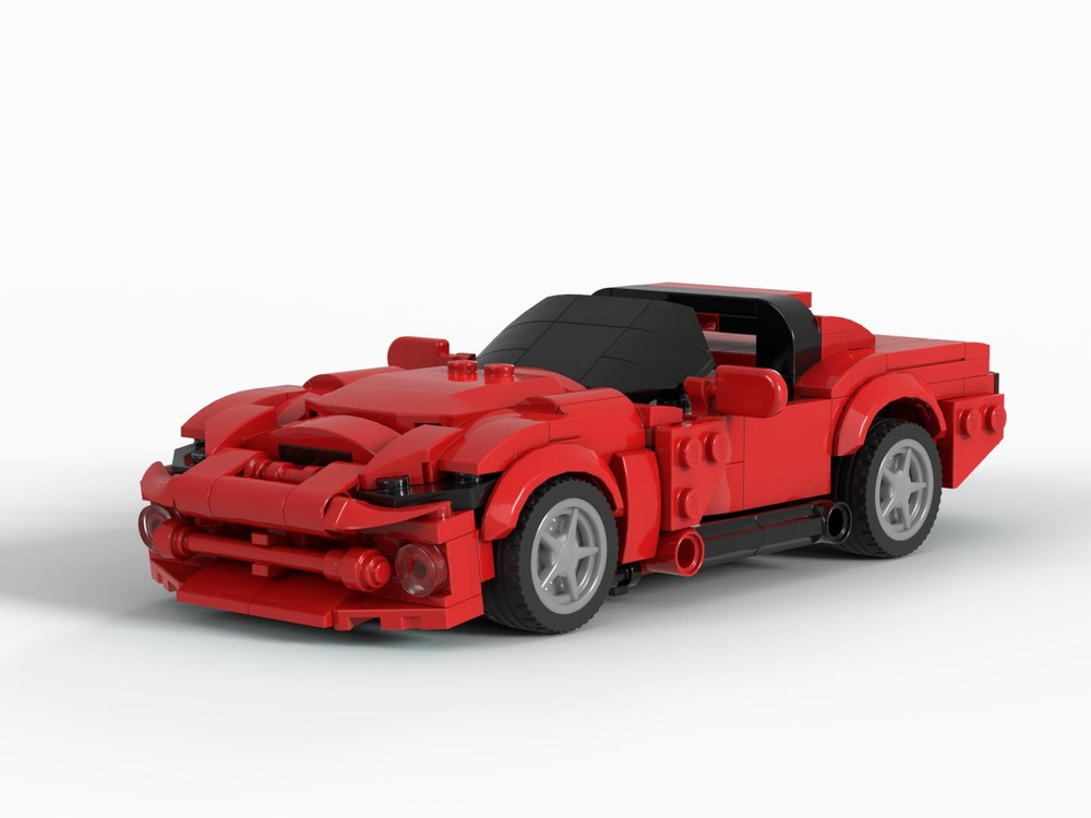LEGO MOC Dodge Viper RT10 by zeilke | Rebrickable - Build with LEGO