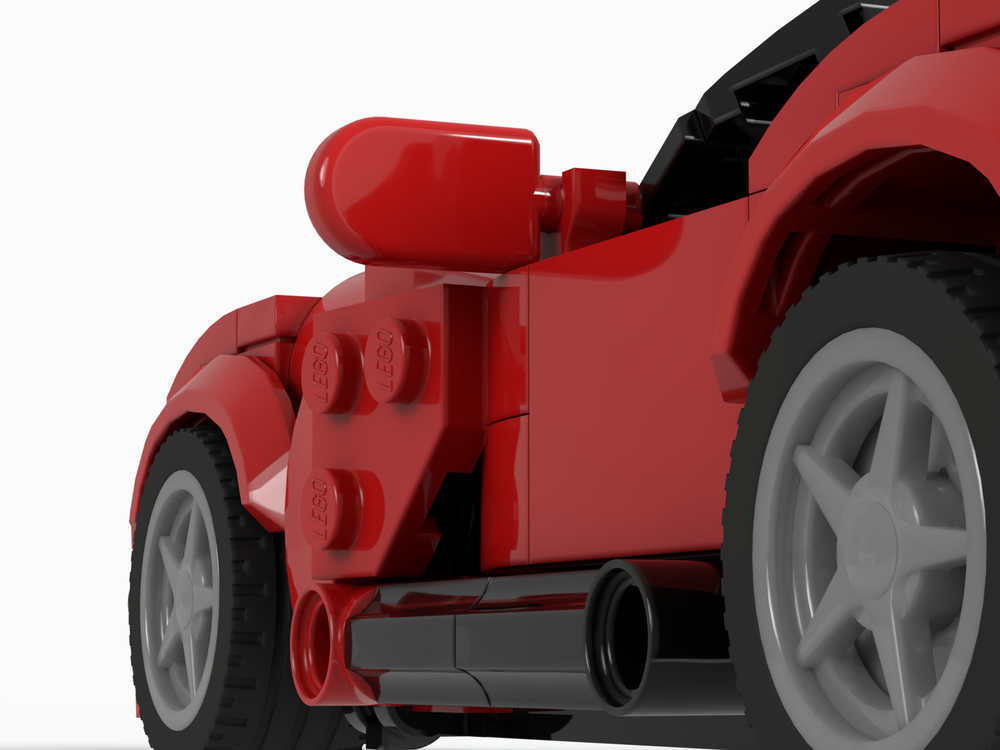 Lego Moc Dodge Viper Rt10 By Zeilke Rebrickable Build With Lego