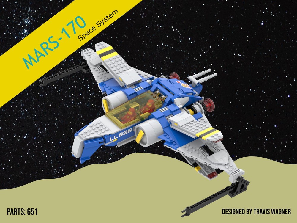 LEGO MOC 10497 Alt Build- MARS-170 (Benny's Ace Squadron) by ...