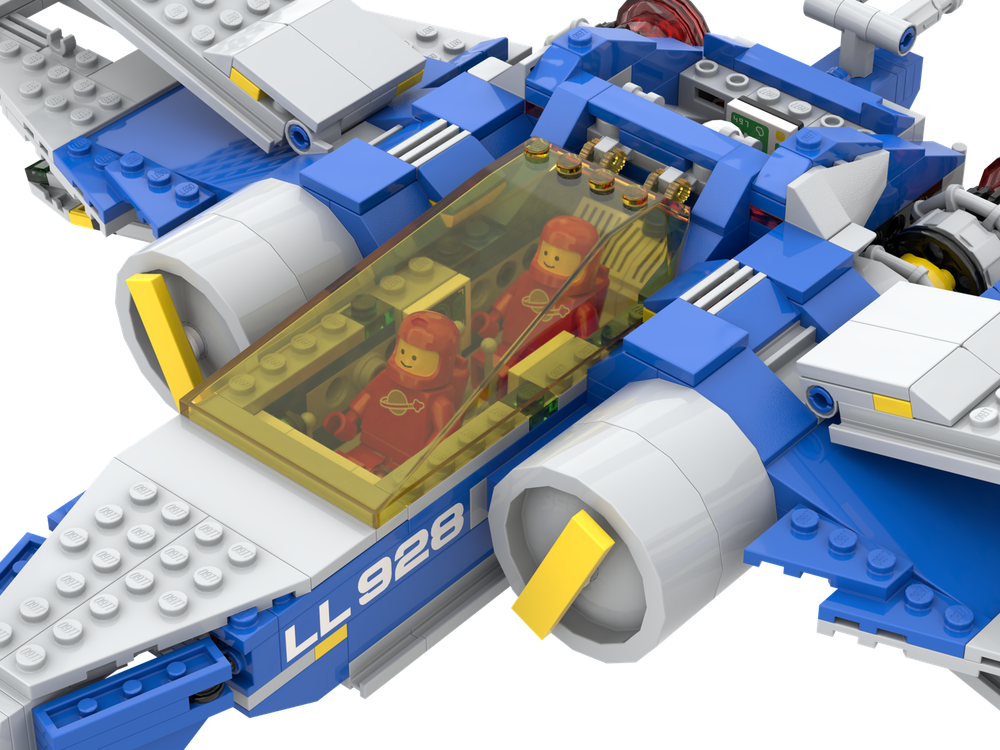 LEGO MOC 10497 Alt Build- MARS-170 (Benny's Ace Squadron) by ...