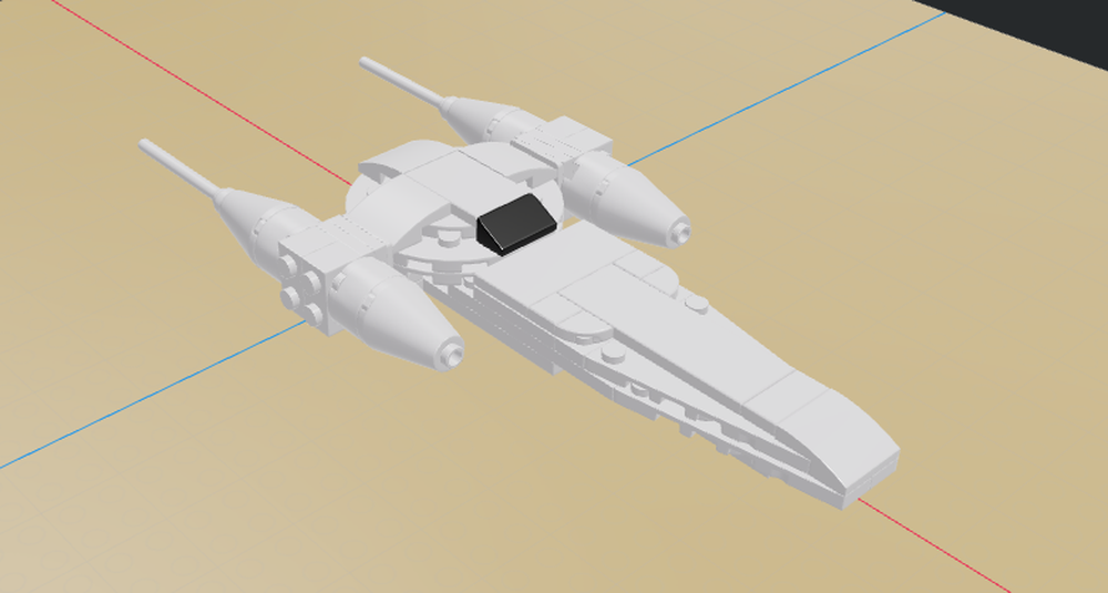 LEGO MOC Naboo Royal Starship (J type) by DLQuin™ | Rebrickable - Build ...