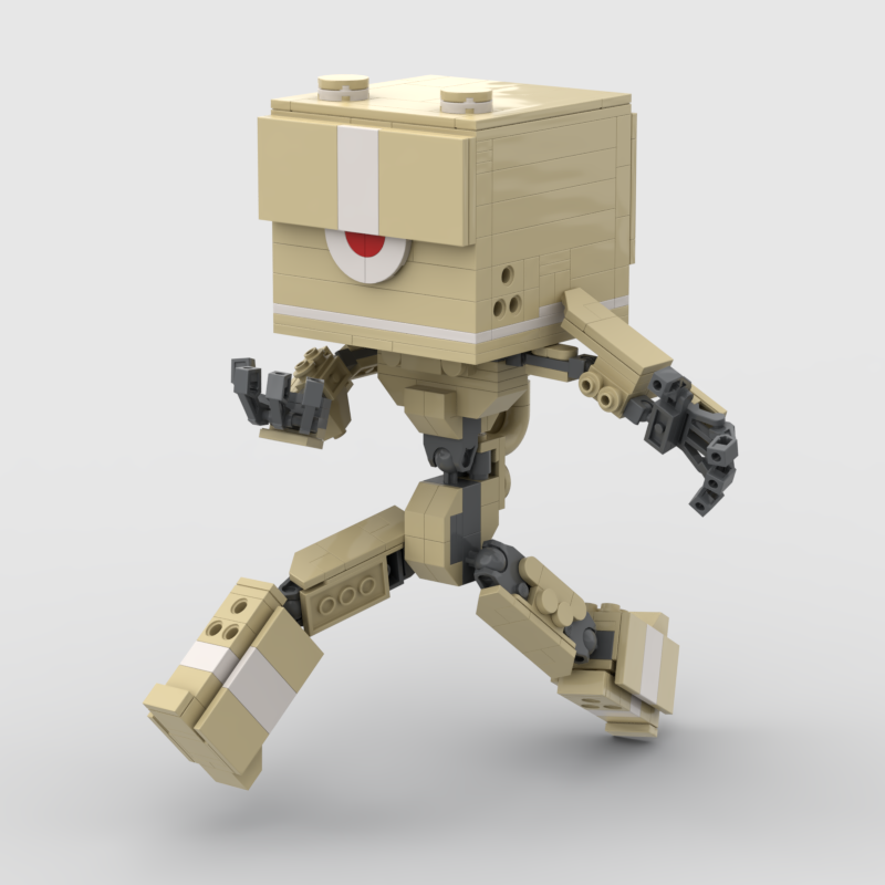 Lego Moc Robot 42 By Bricksquirrel Rebrickable Build With Lego