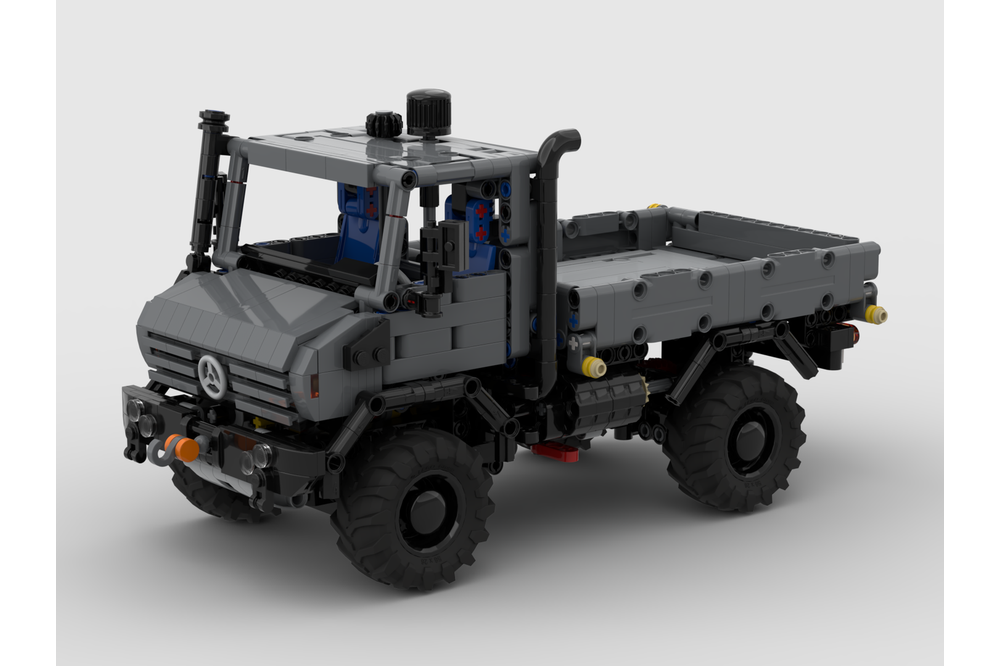 Lego Moc Unimog U4000 By Thirdwigg Rebrickable Build With Lego