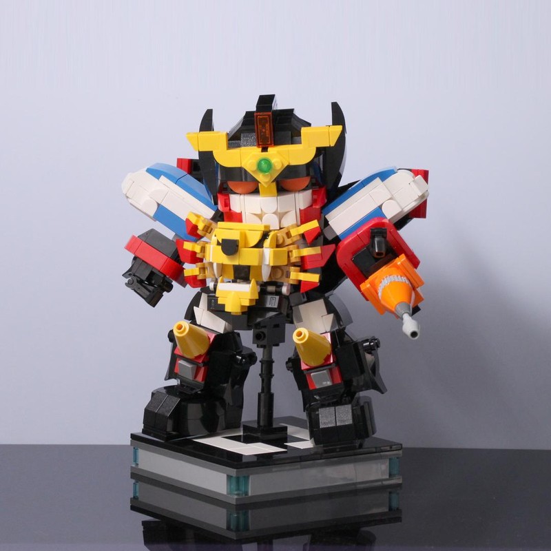 LEGO MOC GAOGAIGAR by choi_dambaek | Rebrickable - Build with LEGO