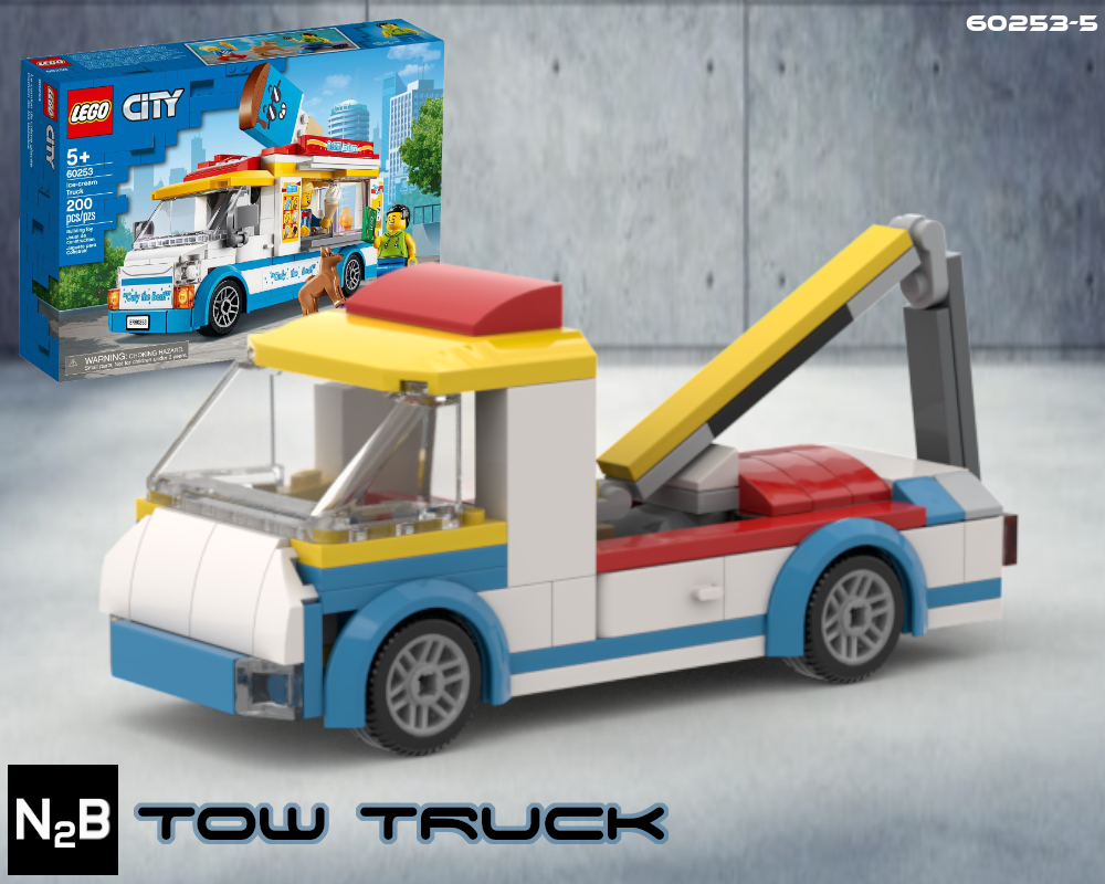 LEGO MOC Tow Truck - Lego 60253 alternative build 5 by n2brick ...