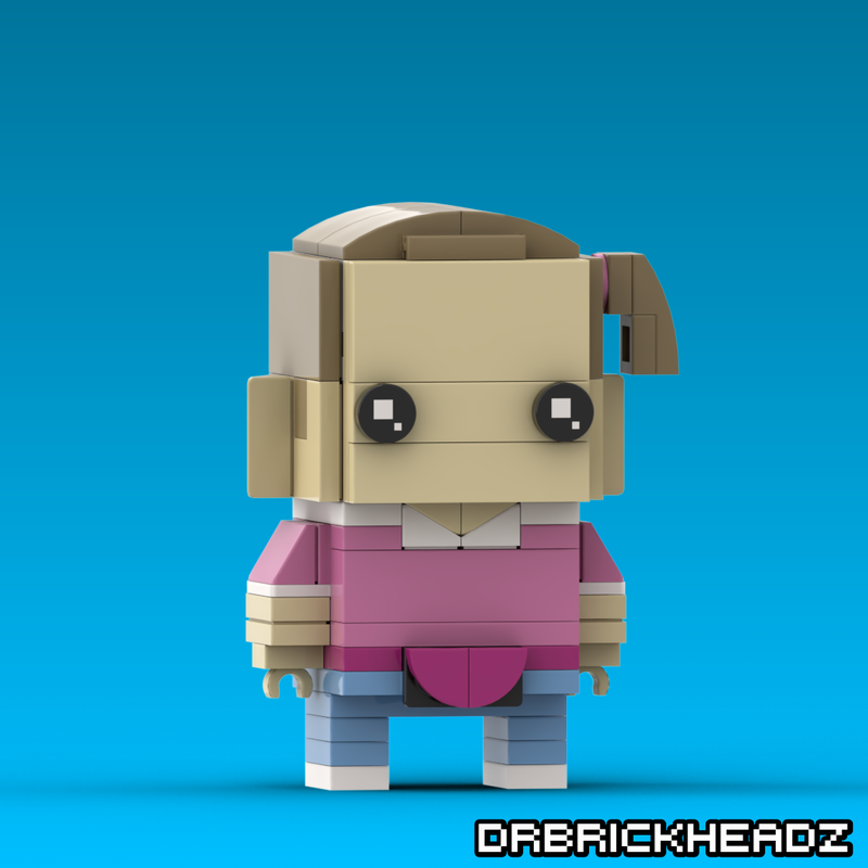 LEGO MOC Deb Bradshaw (Napoleon Dynamite) Brickheadz by DrBrickheadz ...