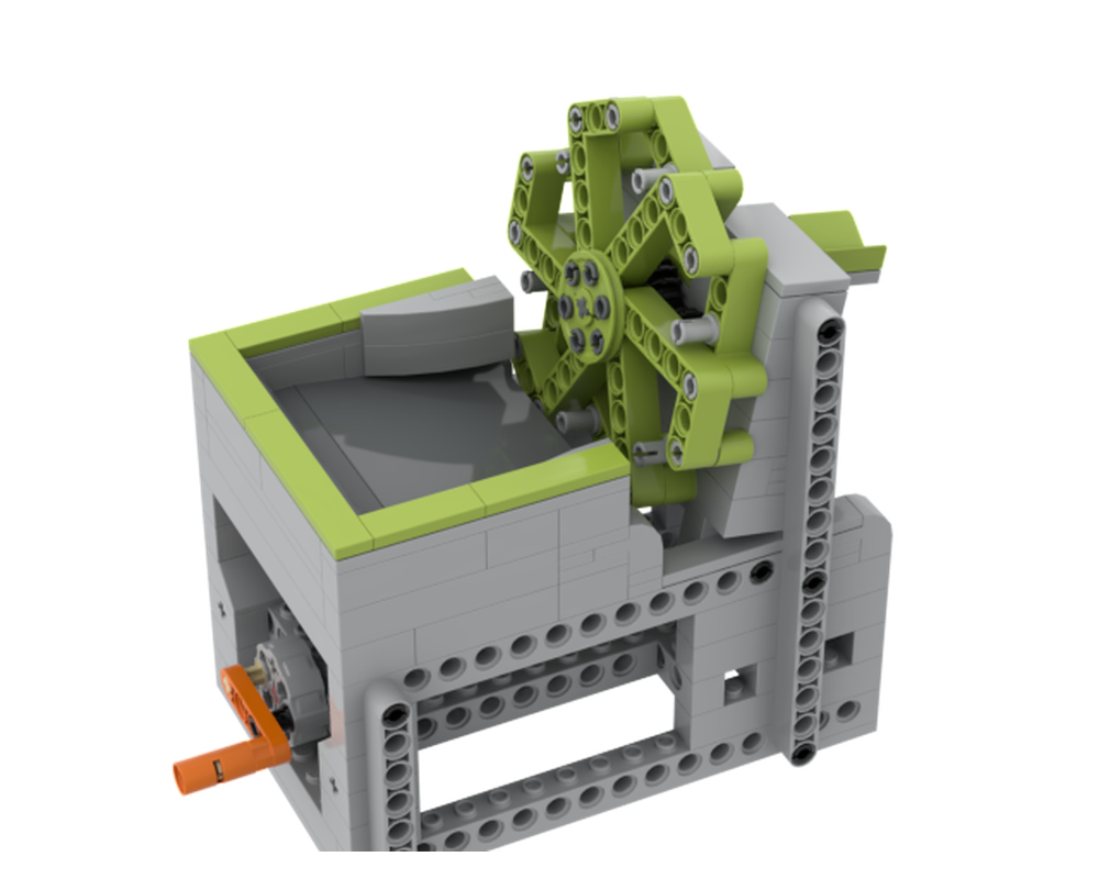 Lego Moc Small Wheel Gbc Module With Shared Power By Andybell