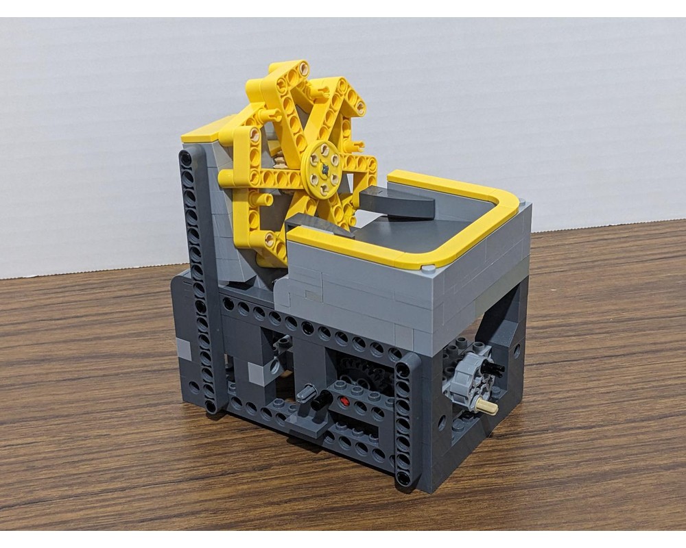 Lego Moc Small Wheel Gbc Module With Shared Power By Andybell