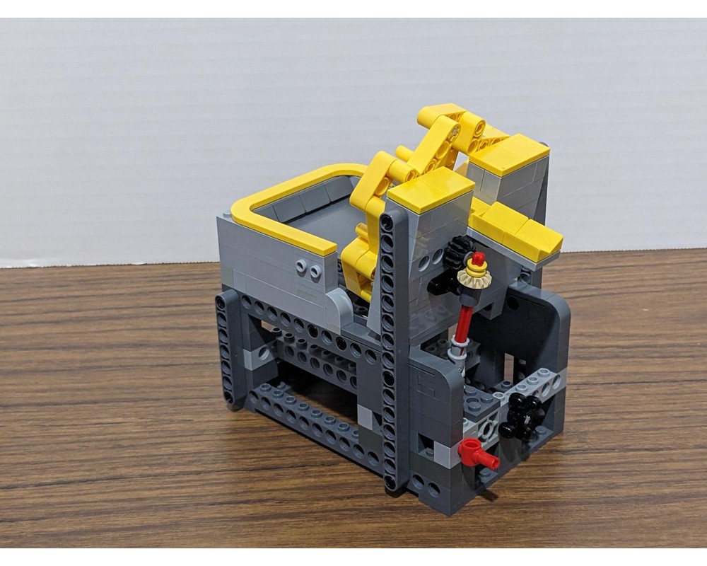 Lego Moc Small Wheel Gbc Module With Shared Power By Andybell