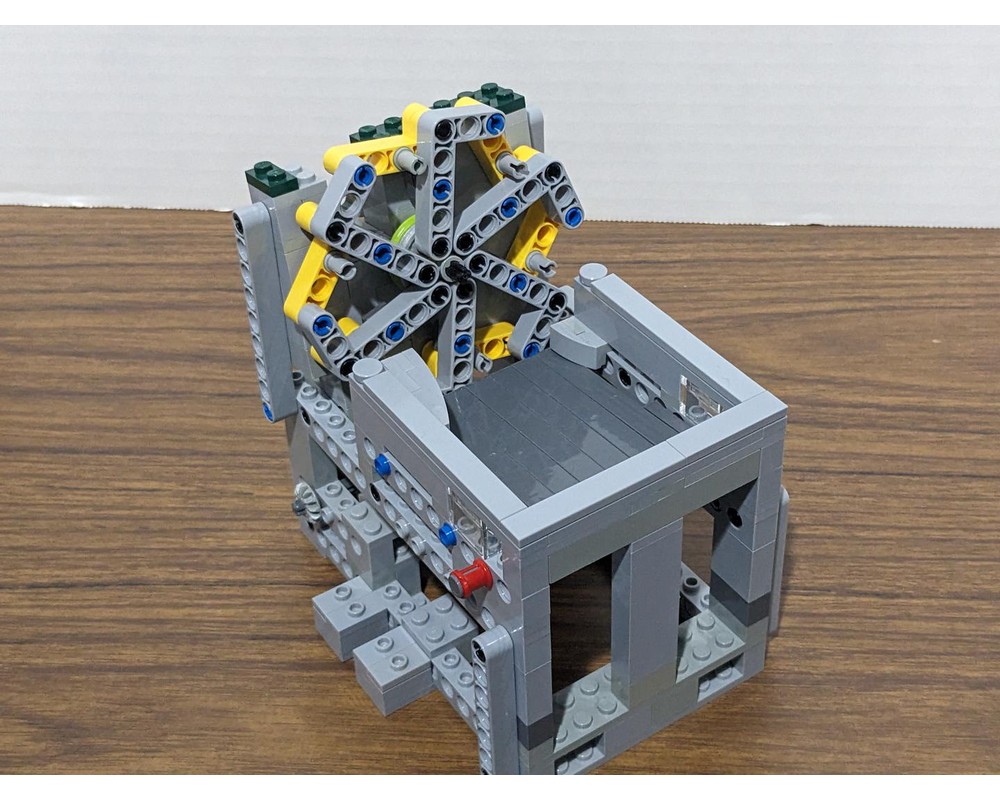 Lego Moc Small Wheel Gbc Module With Shared Power By Andybell