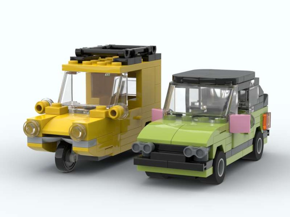 LEGO MOC Only Fools and Horses Reliant Regal and Ford Capri by ...