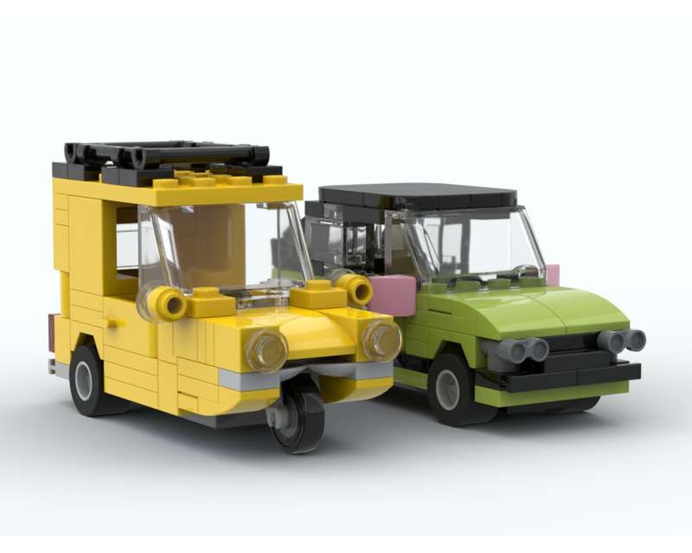 LEGO MOC Only Fools and Horses Reliant Regal and Ford Capri by ...
