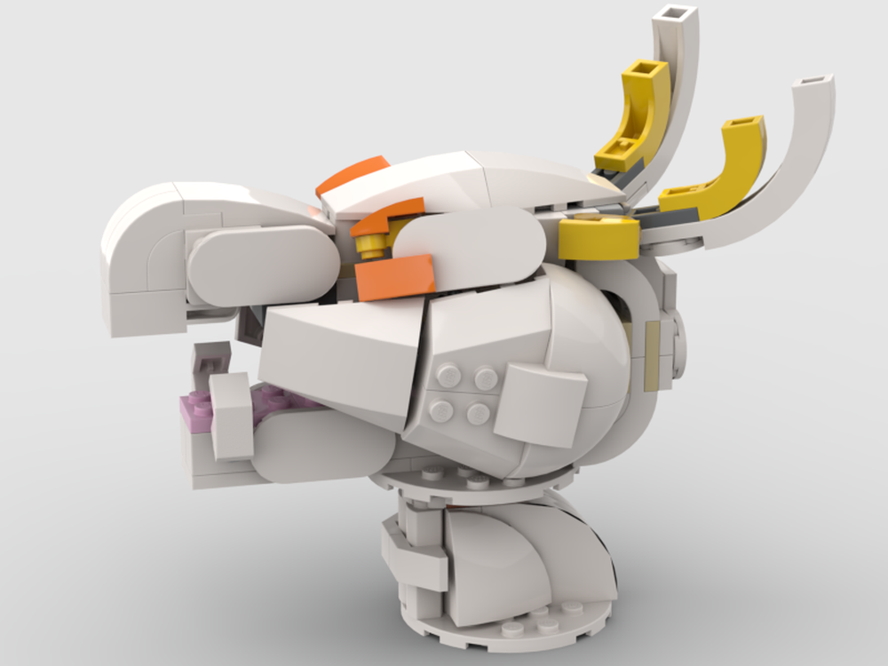 LEGO MOC 31133 dargon head by ddmdx1316 | Rebrickable - Build with LEGO
