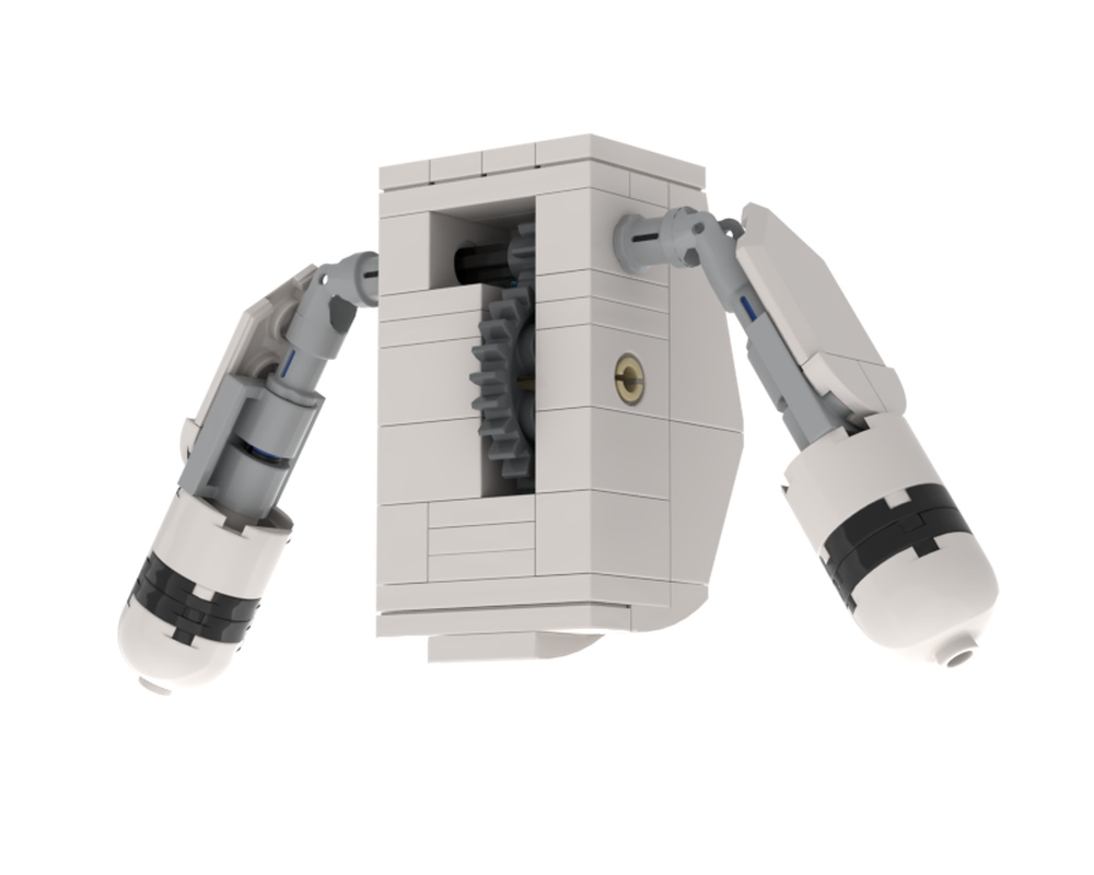 LEGO MOC 22 Massage Robot from Wall-E by MyKidisanAlien | Rebrickable ...