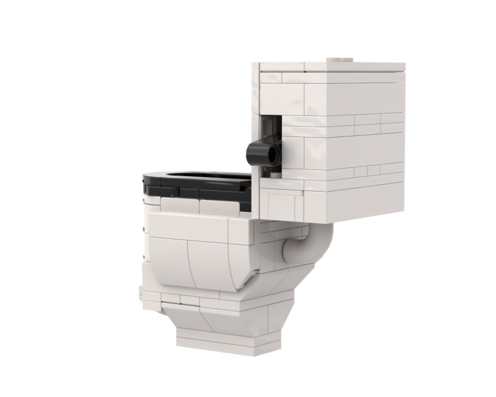 LEGO MOC 23 Flushable Toilet by MyKidisanAlien | Rebrickable - Build ...