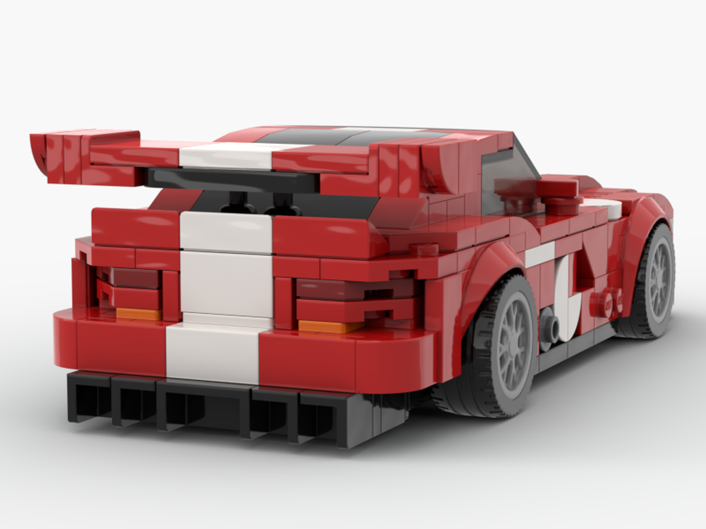 Lego Moc 2002 Chrysler Viper Gts R Gt1 By Kinetickit Rebrickable
